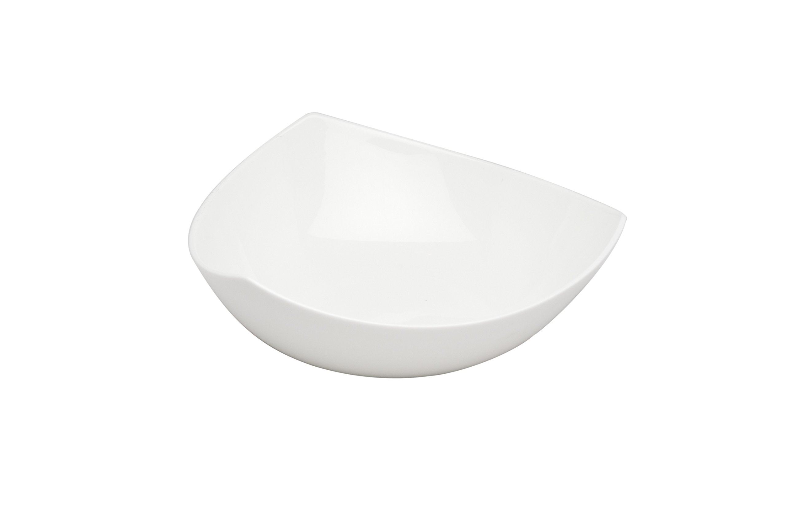 Red Vanilla Extreme Rectangular Platter, 15.25" x 10.5", White