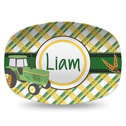 Tractor Personalized Plate, Bowl, Mug, Placemat - Choose your pieces