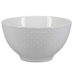 bia cordon bleu tabula 20-ounce bowl, set of 4, white