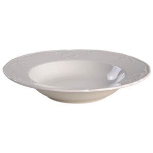 mikasa hampton bays large rim soup bowl