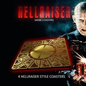 hellraiser coasters - set of 4-4x4