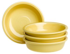 fiesta sunflower 851 19-ounce medium bowls, set of 4