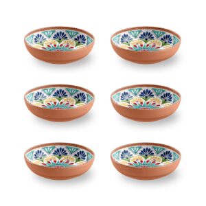 tarhong rio medallion cereal bowl, 8" x 2.2", 43.3 oz, melamine, set of 6