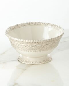 arte italica finezza cereal bowl, cream