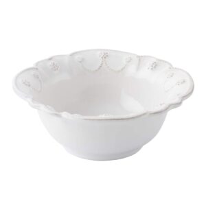 juliska jardins du monde whitewash cereal/ice cream bowl