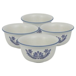 pfaltzgraff yorktowne deep soup/cereal bowl (24-ounce, set of 4)