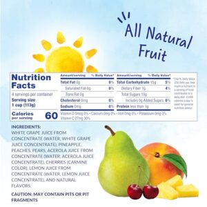 Dole Fruit Bowls Cherry Mixed Fruit in 100% Juice Snacks, 4oz 24 Total Cups, Gluten & Dairy Free, Bulk Lunch Snacks for Kids & Adults