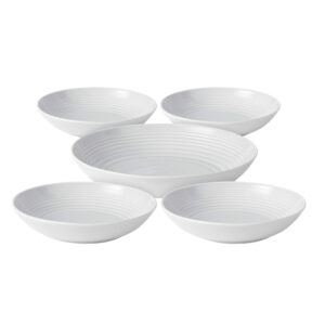 gordon ramsay maze white 5 piece pasta set, by royal doulton