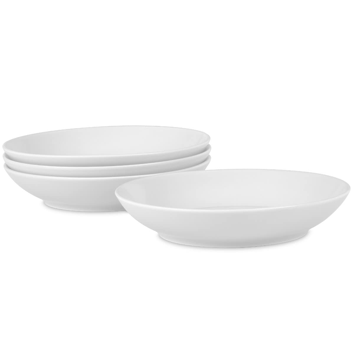 Noritake WoW Swirl Pasta Bowl, 9 1/2". 35 oz., Set of 4 in White