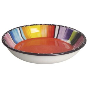 certified international serape pasta bowl