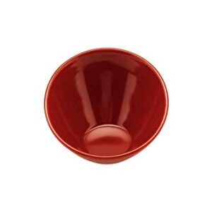 G.E.T. B-788-RSP Angled Cascading Serving Bowl for Salads, Rice and Dessert, 16 Ounce / 8", Red