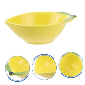 Housoutil 3pcs Ceramic Dish Sushi Candy Kids Dinnerware Sets Kids Snack Container Serving Plate Ceramic Salad Bowls Ceramic Dipping Bowls Sauce Container Small Ceramic Bowls Sauce Fruit Dish