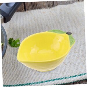 Housoutil 3pcs Ceramic Dish Sushi Candy Kids Dinnerware Sets Kids Snack Container Serving Plate Ceramic Salad Bowls Ceramic Dipping Bowls Sauce Container Small Ceramic Bowls Sauce Fruit Dish