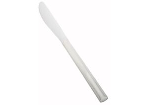 winco 0001-08 , dinner knife, silver 1 dozen