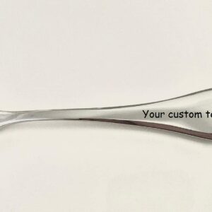 Custom tablespoon Dinner spoon stainless steel Engraved name ice cream Spoon Personalized Birthday Christmas Gift