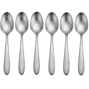 Oneida Vale Set of 6 Dinner Spoons, Silverware Set