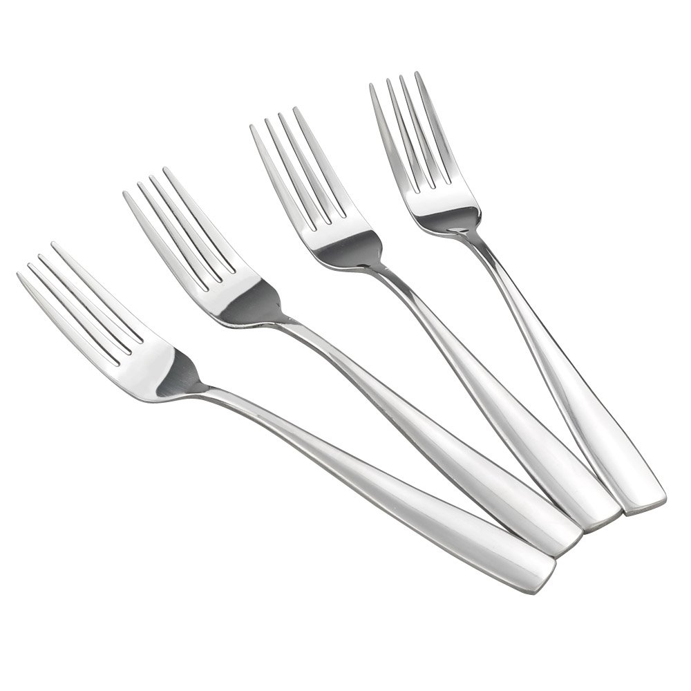 HOMMP 16-Piece Stainless Steel Dinner Forks, 8.27-INCH