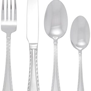 Towle Antigua 16-Piece Flatware Set, Stainless Steel