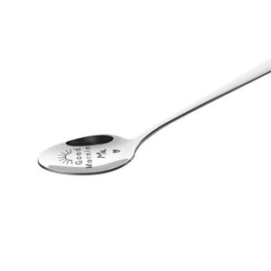 Best Mom Gifts - Good Morning Ma Spoon - Funny Mom Spoon Engraved Stainless Steel - Tea Coffee Spoon - Mom Gift from Daughter Son Husband - Perfect Mother's Day/Birthday/Christmas Gifts