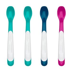 oxo tot infant feeding spoon, multipack , 4 count (pack of 1)