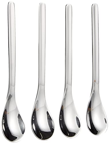 Coffee Passion Espresso Spoon Set of 4 by Villeroy & Boch - 18/10 Stainless Steel - Dishwasher Safe - 4 Inches