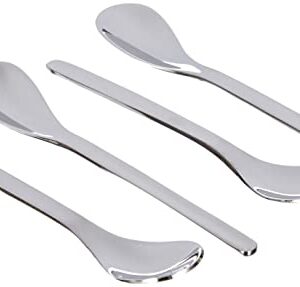 Coffee Passion Espresso Spoon Set of 4 by Villeroy & Boch - 18/10 Stainless Steel - Dishwasher Safe - 4 Inches