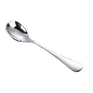 demitasse espresso spoons, mini coffee spoon, 4.7 inches stainless steel small spoons for dessert, set of 6