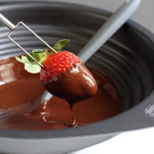 Fox Run 3-Piece Chocolate Dipping Set, 0.5 x 5 x 13 inches, Metallic