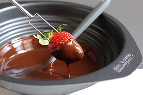 Fox Run 3-Piece Chocolate Dipping Set, 0.5 x 5 x 13 inches, Metallic