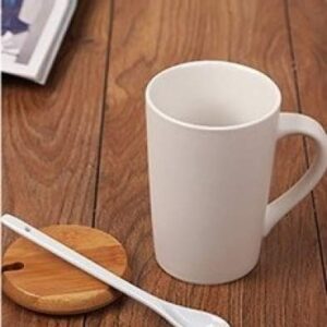 VNDEFUL 5PCS Stir-stirring Spoon With Ceramic Handle Creative Spoon Coffee Spoon