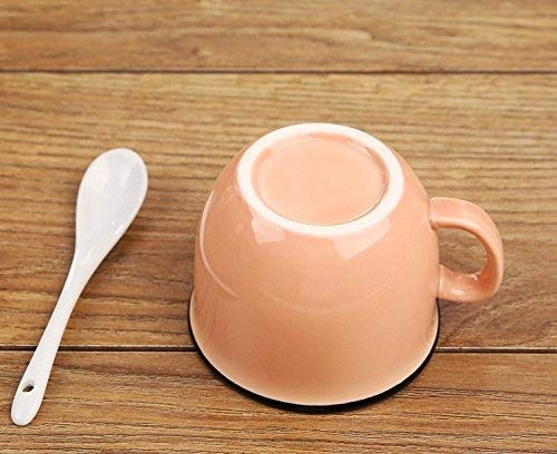 VNDEFUL 5PCS Stir-stirring Spoon With Ceramic Handle Creative Spoon Coffee Spoon