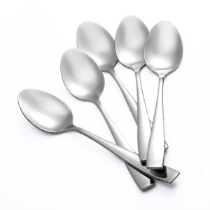 Eslite 24-Piece Large Stainless Steel Dinner Spoons,8 Inches