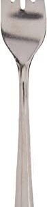 Winco 12-Piece Dominion Salad Fork Set, 18-0 Stainless Steel, Silver