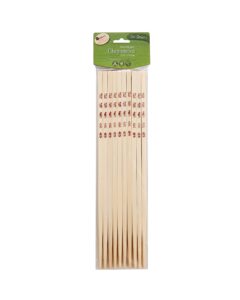 helen’s asian kitchen chopsticks, 10.5-inches, 10-pair, natural bamboo