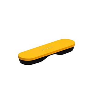 guzzini on the go travel cutlery, spreads & del ciotto, 19 x 5.5 x h2 cm, yellow