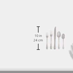 Pfaltzgraff Vienna 20-Piece Stainless Steel Flatware Set, Service for 4