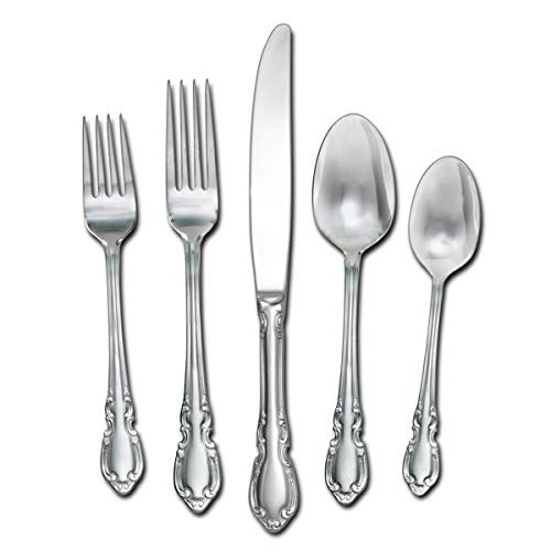 Pfaltzgraff Vienna 20-Piece Stainless Steel Flatware Set, Service for 4