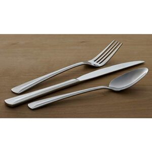 Oneida Cella 42 Piece Everyday Flatware, Service for 8, 18/0 Stainless Steel, Silverware Set