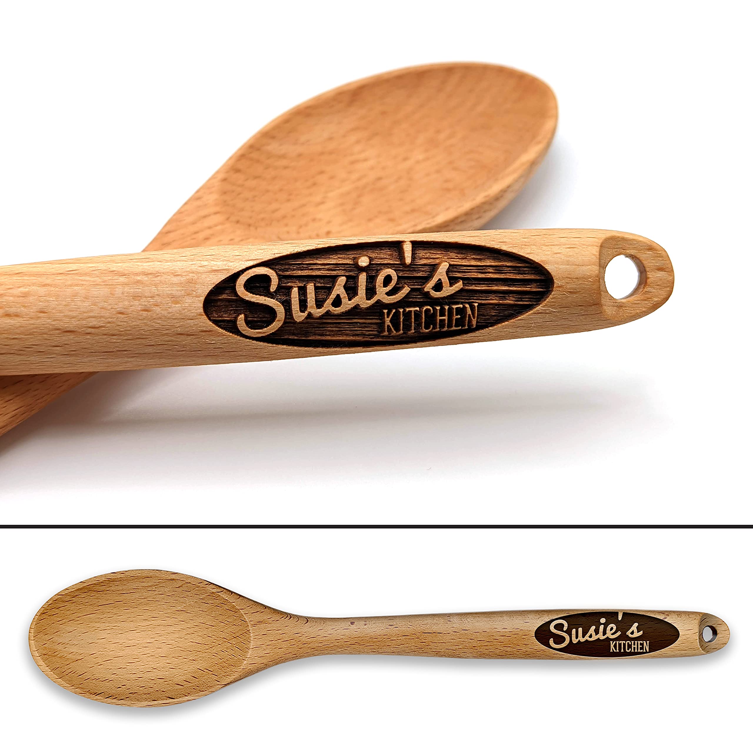 Personalized Wooden Spoon, Engraved Wooden Spoon, Personalized Spoon, Wooden Spoon, Gift for Her, Baking Gift, Cooking Gift, Engraved Spoon, Custom Spoon, Personalized Spoon