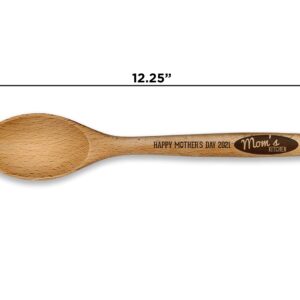 Personalized Wooden Spoon, Engraved Wooden Spoon, Personalized Spoon, Wooden Spoon, Gift for Her, Baking Gift, Cooking Gift, Engraved Spoon, Custom Spoon, Personalized Spoon