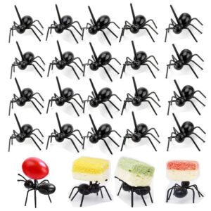 2 dozen reusable ant food pick, fruit toothpicks dessert fork cocktail picks (24pcs)-animal appetizer forks for snack cake dessert, for kids& party accessories