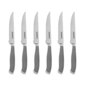 cuisinart 6- piece graphix collection steak knives, stainless steel