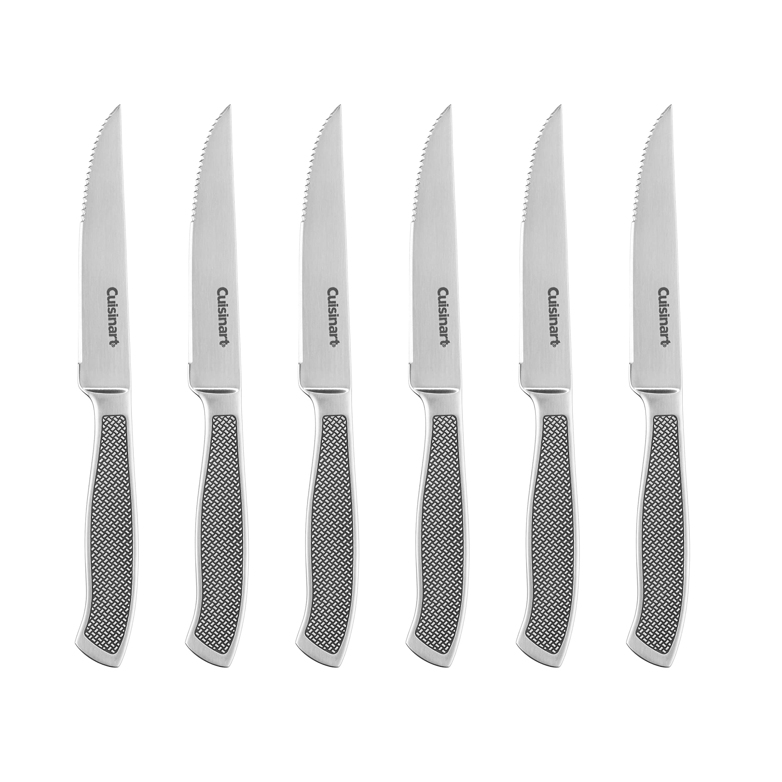 Cuisinart 6- Piece Graphix Collection Steak Knives, Stainless Steel