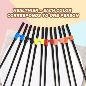 6PCS Chopstick Helper Kids, Chopstick Trainer Beginner Learning Practice & Training Chopsticks for Adult Kid with Chinese Japanese Korean Food