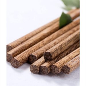 16.5 Inch Long Cooking Chopstick Wooden Chopstick Long Hot Pot Chopstick 10 pairs Wooden Frying Chopstick, for Hot Pot, Frying, Noodle, Cooking Favor