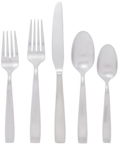 oneida everdine everyday flatware, 20 piece, service for 4, 18/0 stainless steel, silverware set