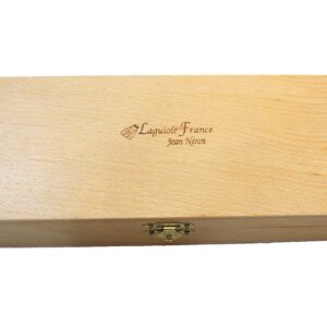 Laguiole France, Jean Neron Set of 4 LaitonKnives with Wooden Handles in Presentation Box