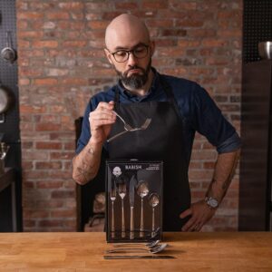 Babish 20-Piece Stainless Steel Flatware Set