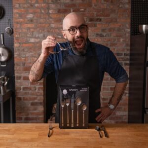 Babish 20-Piece Stainless Steel Flatware Set