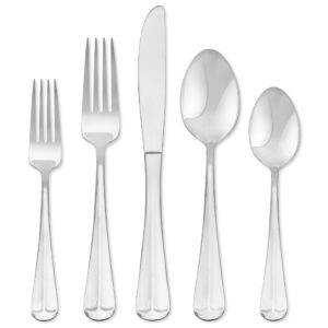 hampton forge lexington 66-piece flatware set,